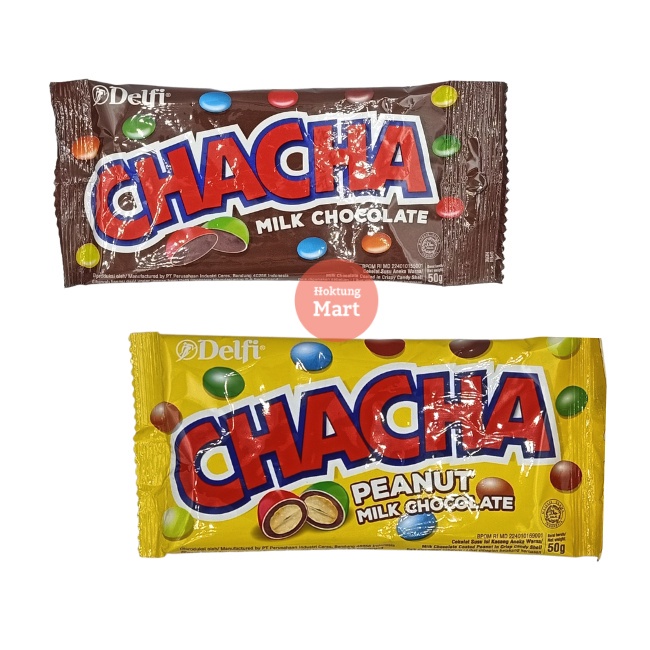 Delfi ChaCha Chocolate All Variants cha cha 50gr | Shopee Malaysia