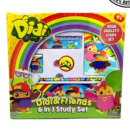 Toy World Didi and Friends 6 In 1 Study Set 17D070 | Shopee Malaysia