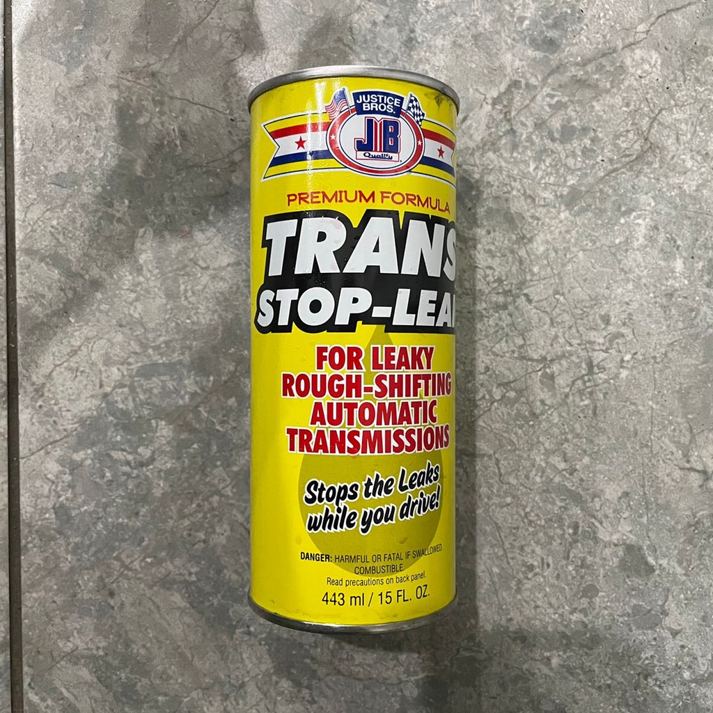 JB JUSTICE BROTHERS ATF TRANS STOP-LEAK Automatic Transmissions 443ML ...