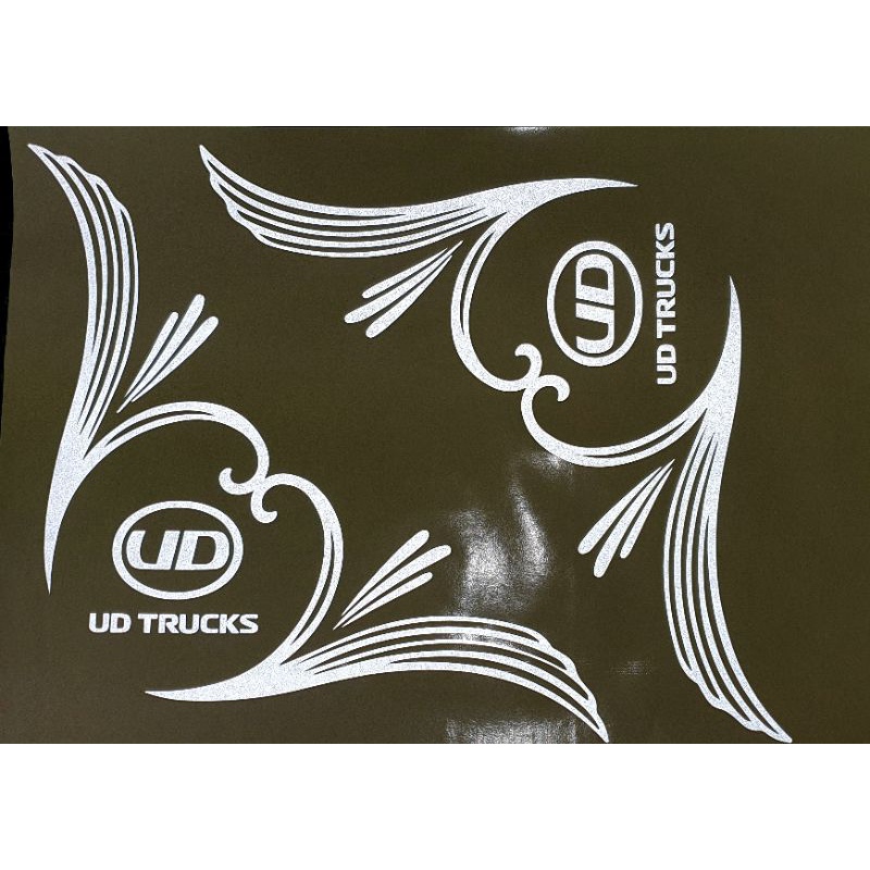 UD TRUCK WINDOW DECAL,STICKER LORI TAMPAL CERMIN DAN TAMPAL LAUR TAHAN ...