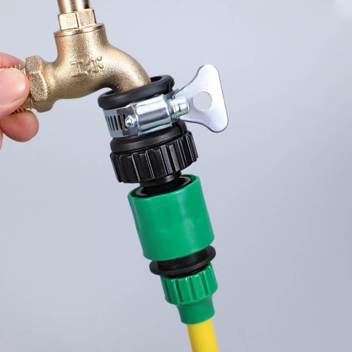 Faucet joint universal garden irrigation hose tool water inlet pipe ...