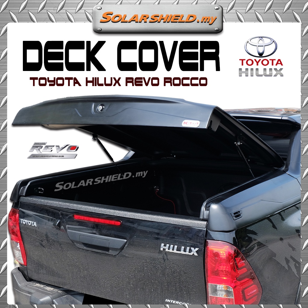 Toyota Hilux Revo Rocco Sport Deck T-Box With Roll Bar 32321 Cover 4x4 ...
