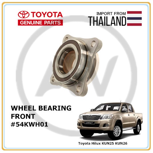 Original Toyota Hilux Vigo KUN25 KUN26 2005-2015 Front Wheel Hub ...