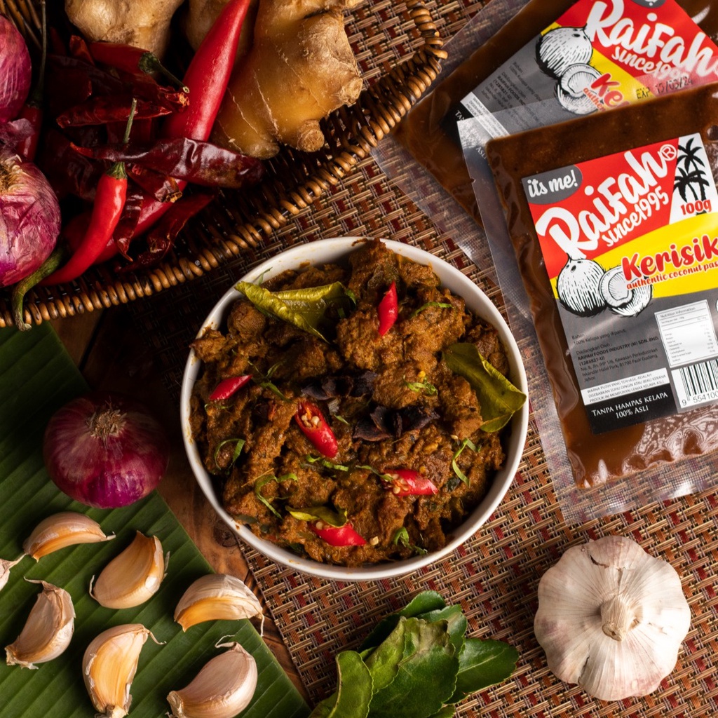 RAIFAH | KERISIK ASLI | COCONUT PASTE | 500g | Shopee Malaysia