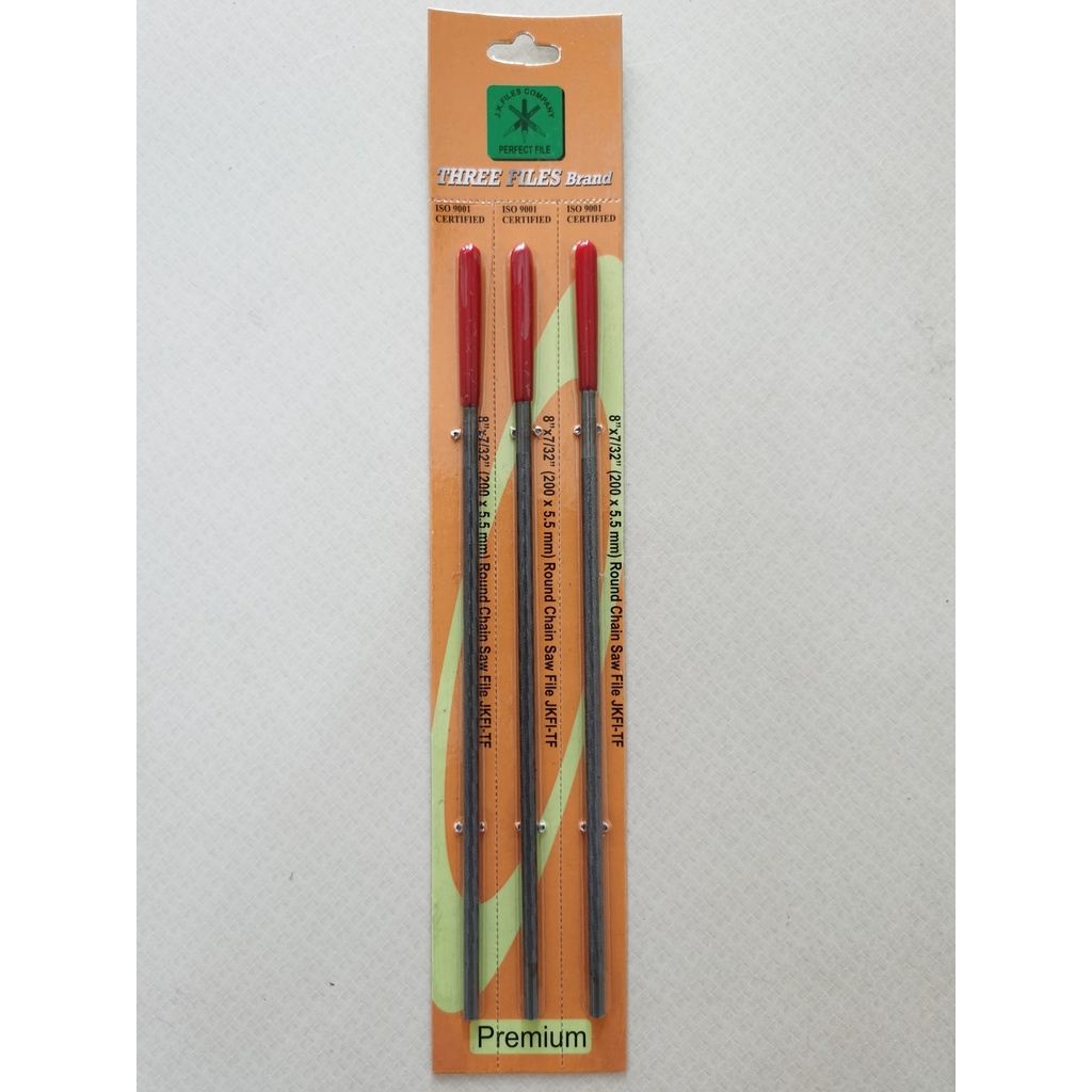 JK Round File (Kikir Bulat) 7/32" or 5.5mm Diameter. 200mm Long ...