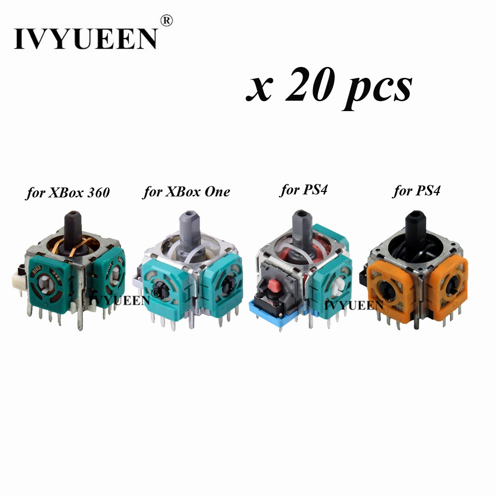 20 pcs 3D Analog Thumb Sticks Sensor Module Potentiometer for ...