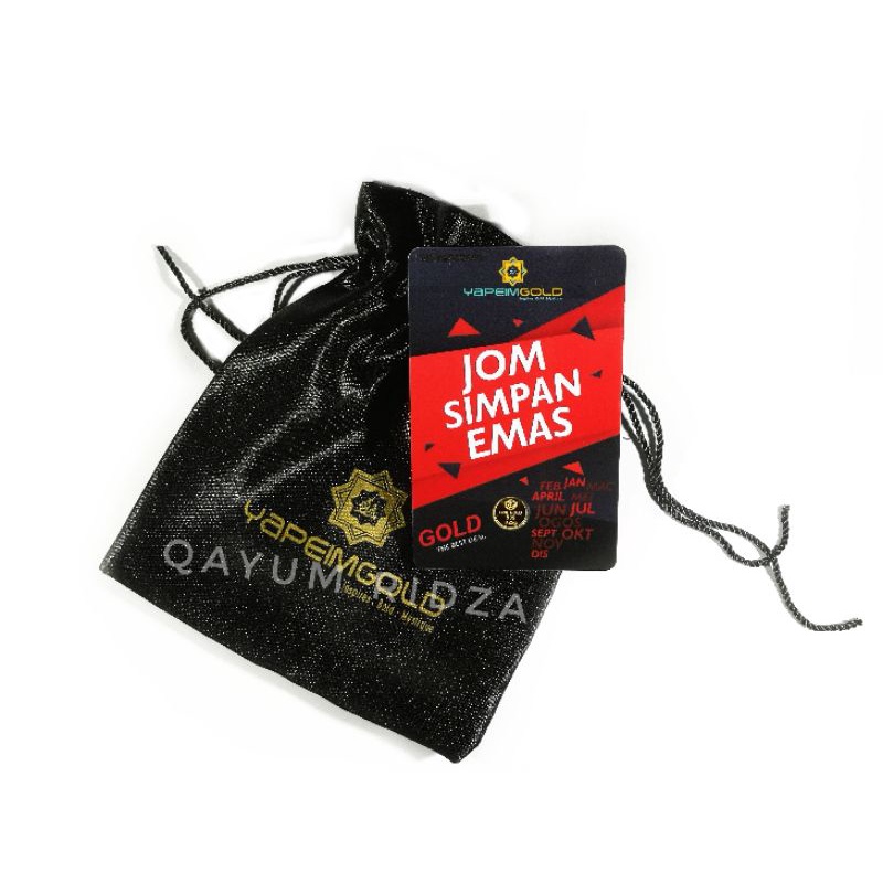 YaPEIM Syiling Emas 0.25g (Edisi Jom Simpan Emas 999 24K) | Shopee Malaysia