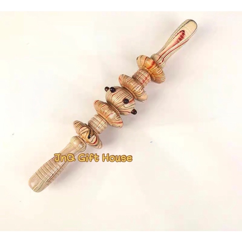 [READY STOCK🇲🇾] Wooden Roller Massager Detox Body Massager Alat Urut ...