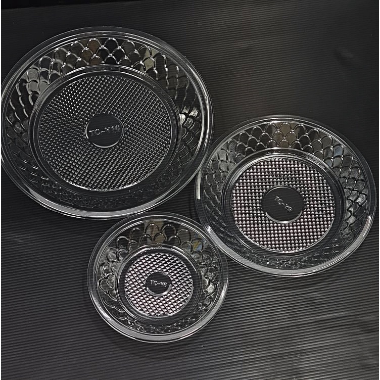 (Pack Of 50) PET Plastic Plate (X) | Shopee Malaysia