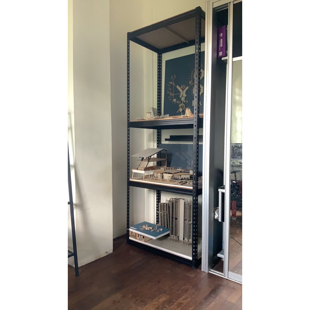 HEAVY DUTY RACK (250KG/PERLEVEL) 🖤🖤 BLACK🖤🖤 BOLTLESS RACK | Shopee Malaysia