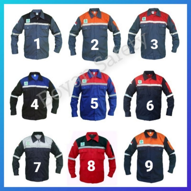 Field Work Uniform Project Safety Suit Long sleeves | Shopee Malaysia