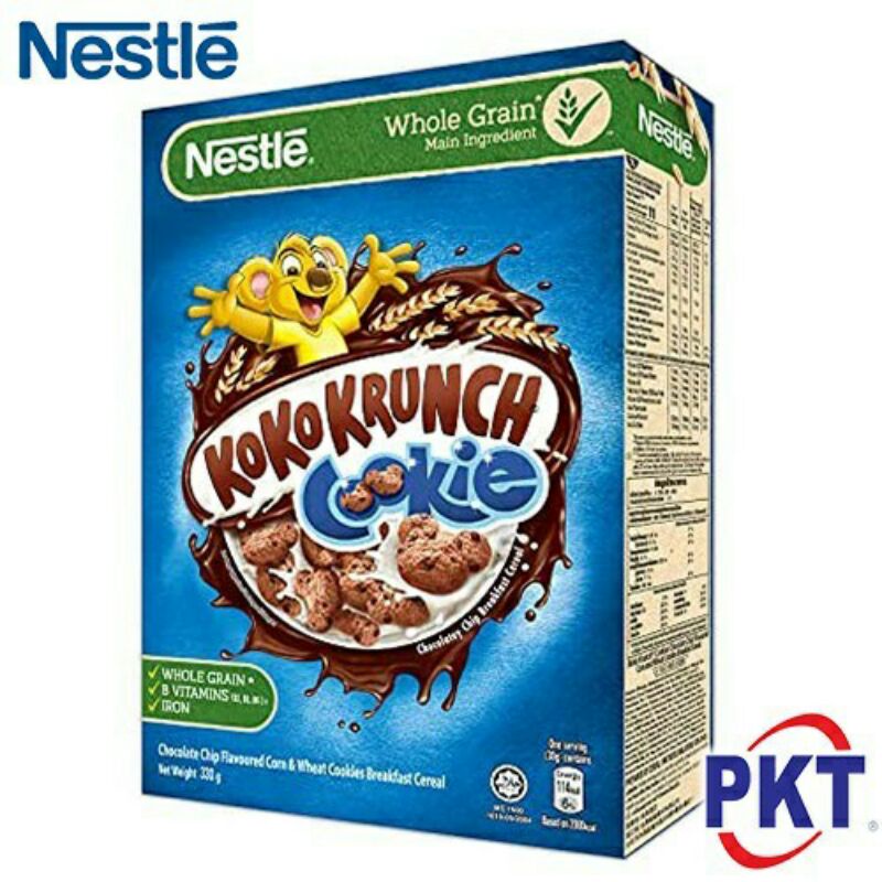 Nestle Koko Krunch Cookie 300g, Honey Flakes 370g, Trix 330g, Koko Krunch Duo 300g Corn Flakes ...