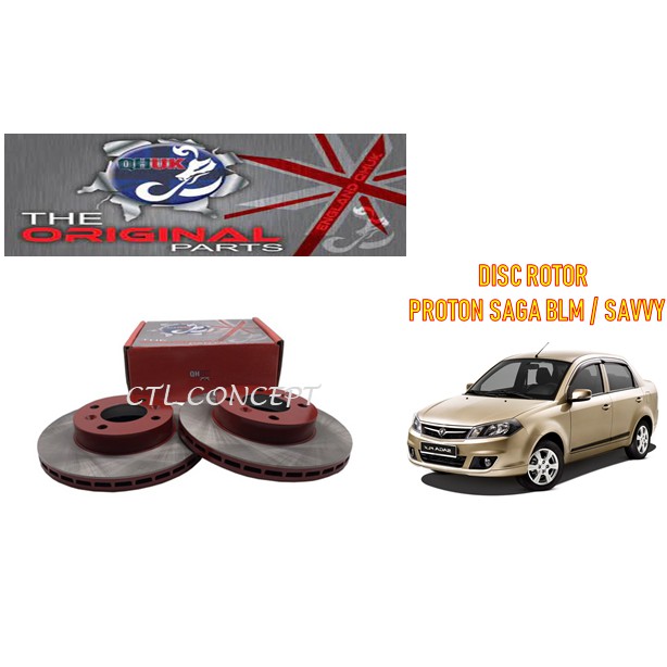 DISC ROTOR PROTON SAGA BLM / SAVVY ( QHUK ) | Shopee Malaysia
