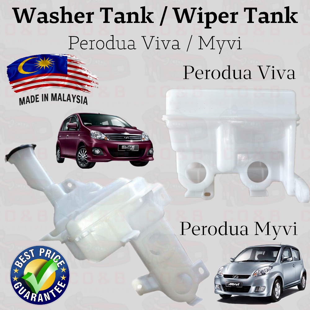 Perodua Viva / Perodua Myvi Washer Tank / Wiper Tank / Water Bottle ...