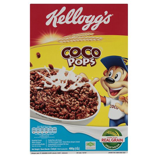 Kellogg's Coco Pops Breakfast Cereal 400g | Shopee Malaysia
