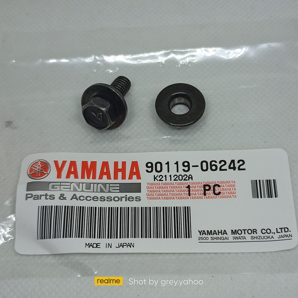 Yamaha Y125 Skru Getah Swing Arm Original Japan (90119-06242/90387 ...