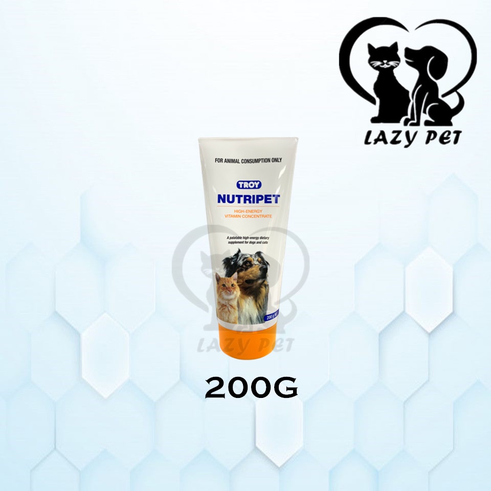 Troy Nutripet High-Energy Vitamin Concentrate / Vitamin Paste (Dog & Cat) 200G | Shopee Malaysia