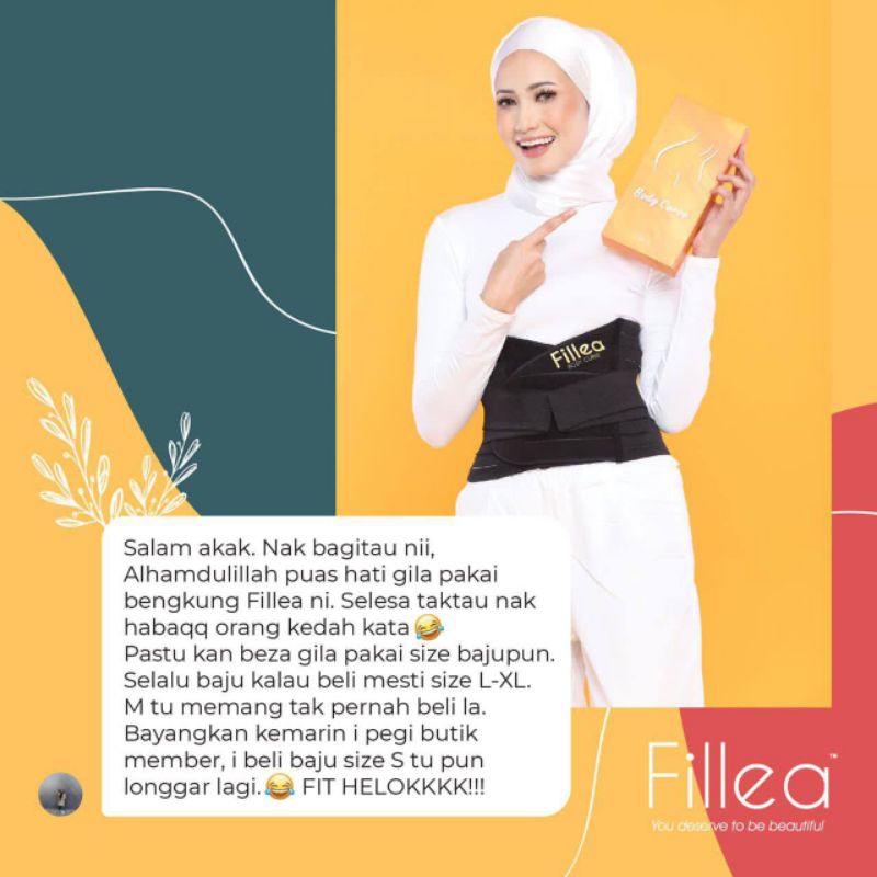Original HQ FILLEA Bodycurve Bengkung Fillea, Fillea Bengkung | Shopee ...