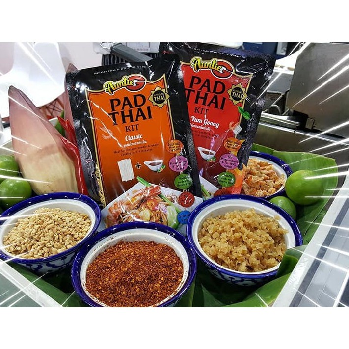 [Thailand] Auntie G Pad Thai Meal Kit - Classic / Tom Yum Goong Flavor ...