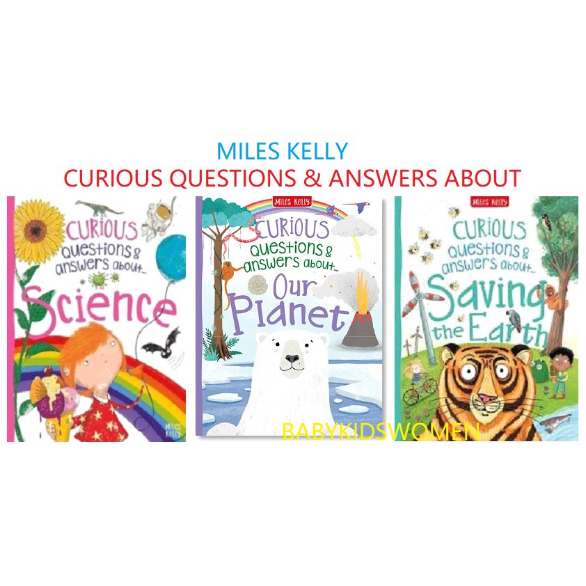 CURIOUS QUESTIONS and ANSWERS ABOUT COLLECTION (3Books) | Shopee Malaysia