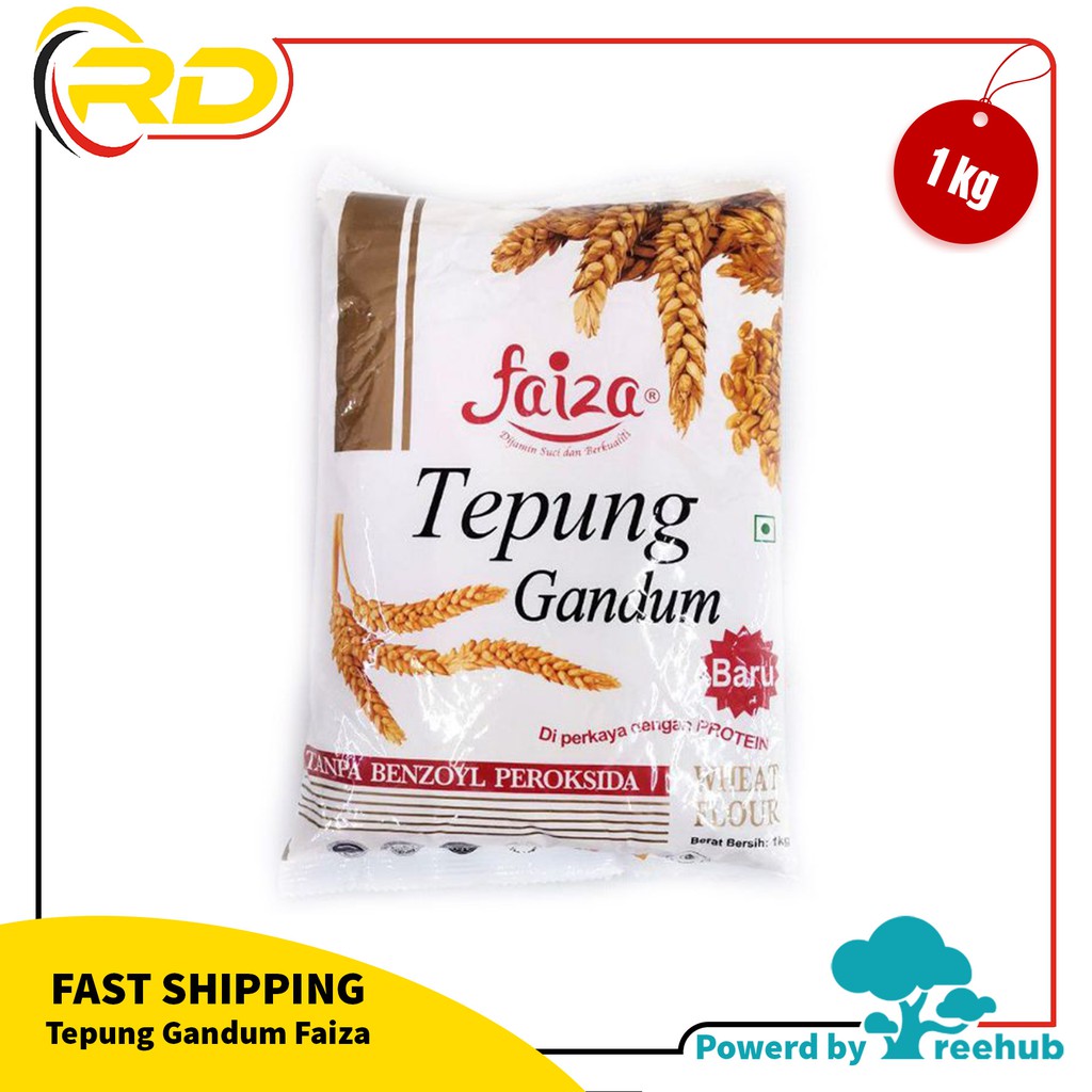 Tepung Gandum Faiza Wheat Flour 1KG | RD-E Mart | Shopee Malaysia