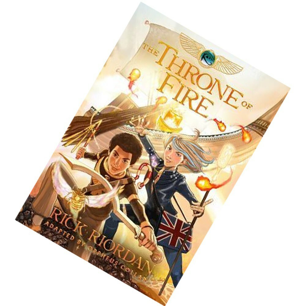 The Throne of Fire (The Kane Chronicles: The Graphic Novels #2) by ...