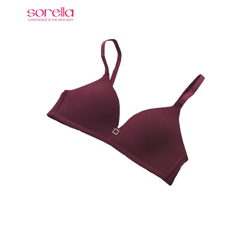Sexy bra bra Sports bra Sorella Wireless Stripe 3/4 Non Wire Bra A10 ...