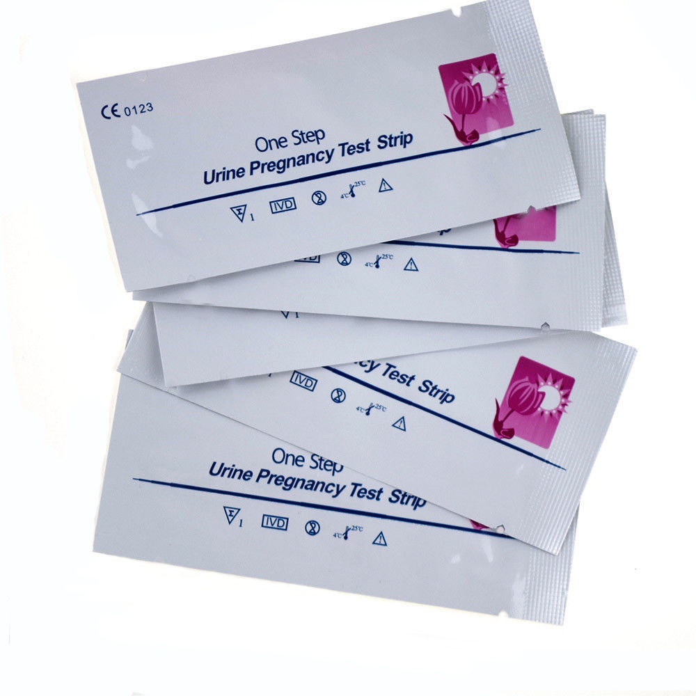 50pcs Ovulation Test Strip OPK LH Ovulasi & UPT Test Pregnancy 10miu ...