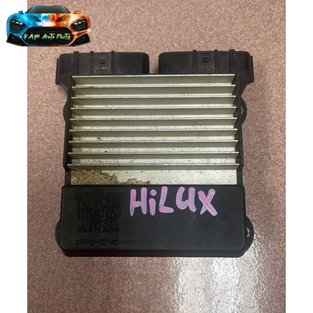 TOYOTA HILUX KUN25 DRIVER INJECTOR ECU (89871-71010) (2 SOCKET) (8X8 ...