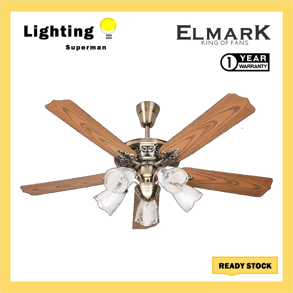 Elmark Ceiling Fan With Light Malaysia | Shelly Lighting