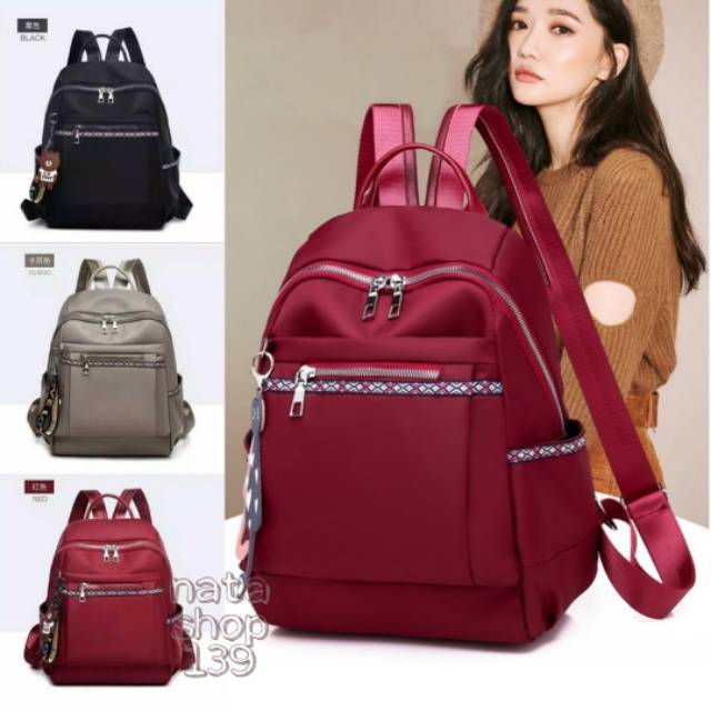 Women's Tote Bag And Backpack CHIBAO Mini Model Super Quality | Shopee ...