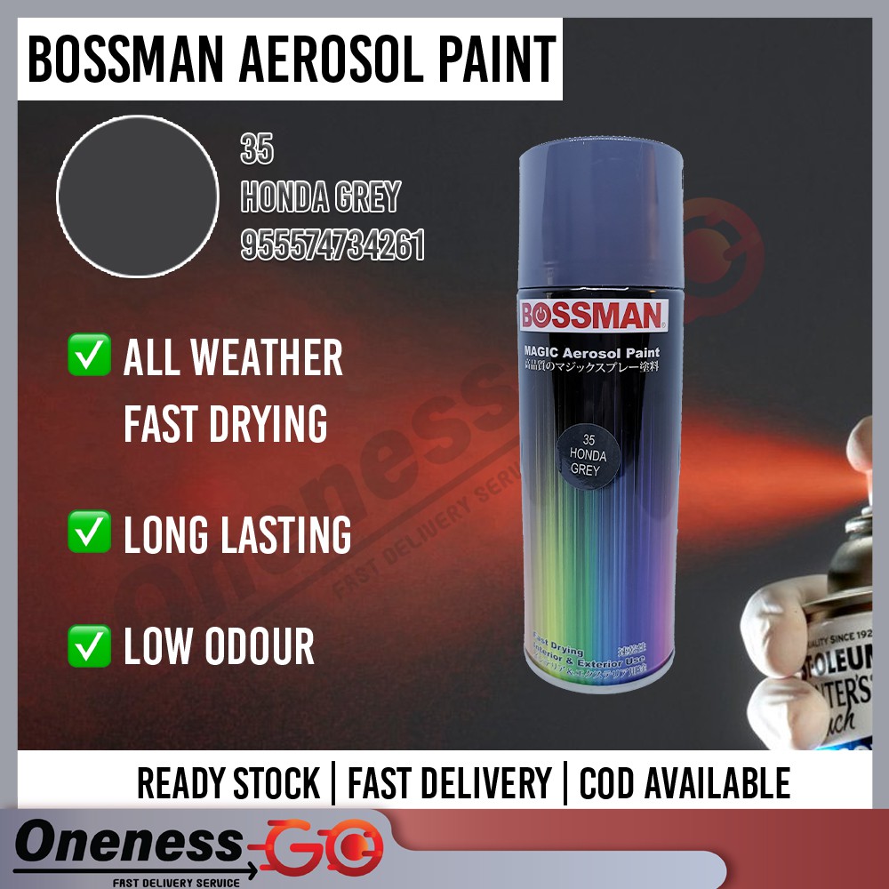 BOSSMAN SPRAY MAGIC AEROSOL PAINT 400ML | Shopee Malaysia