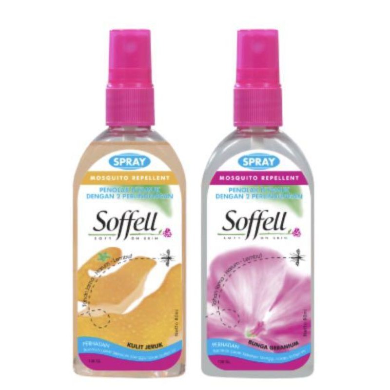 Soffell mosquito repellent spray 130ml | Shopee Malaysia
