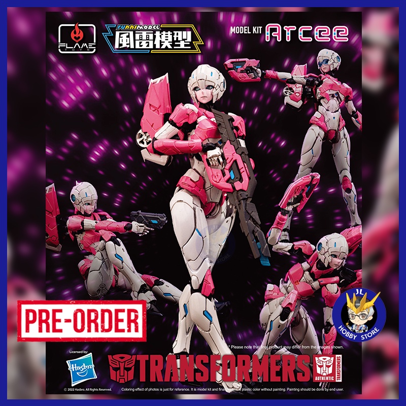 [READY STOCK] FLAME TOYS Furai Model Arcee - Transformers Model Kit ...