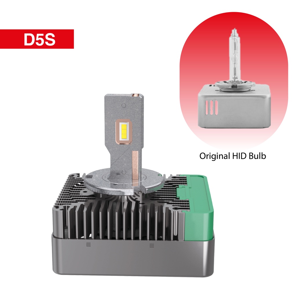 D-Series LED Headlight 1:1 Match Original Bulb D1S D2S D3S D4S D5S D8S Canbus Super Bright Plug ...