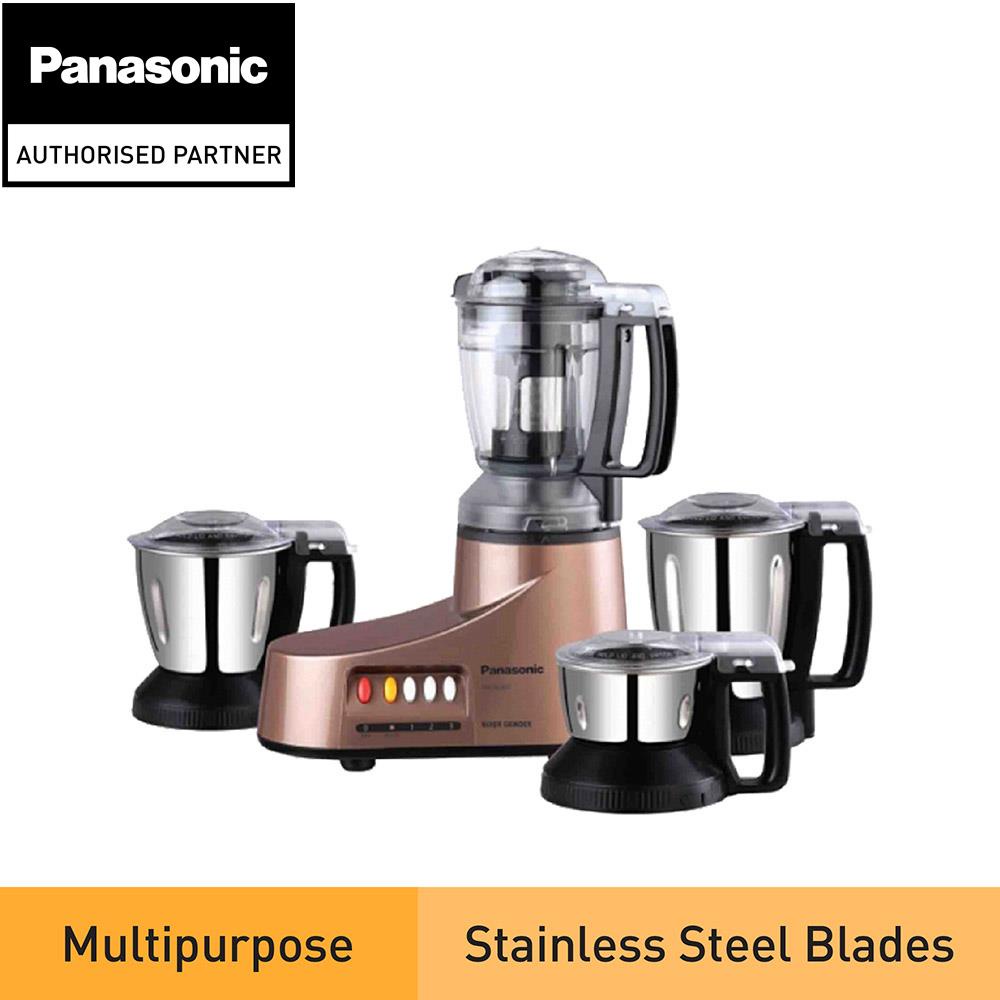 PANASONIC MX-AC400 MIXER GRINDER (1000W) 4 JARS MX-AC400TSK | Shopee ...