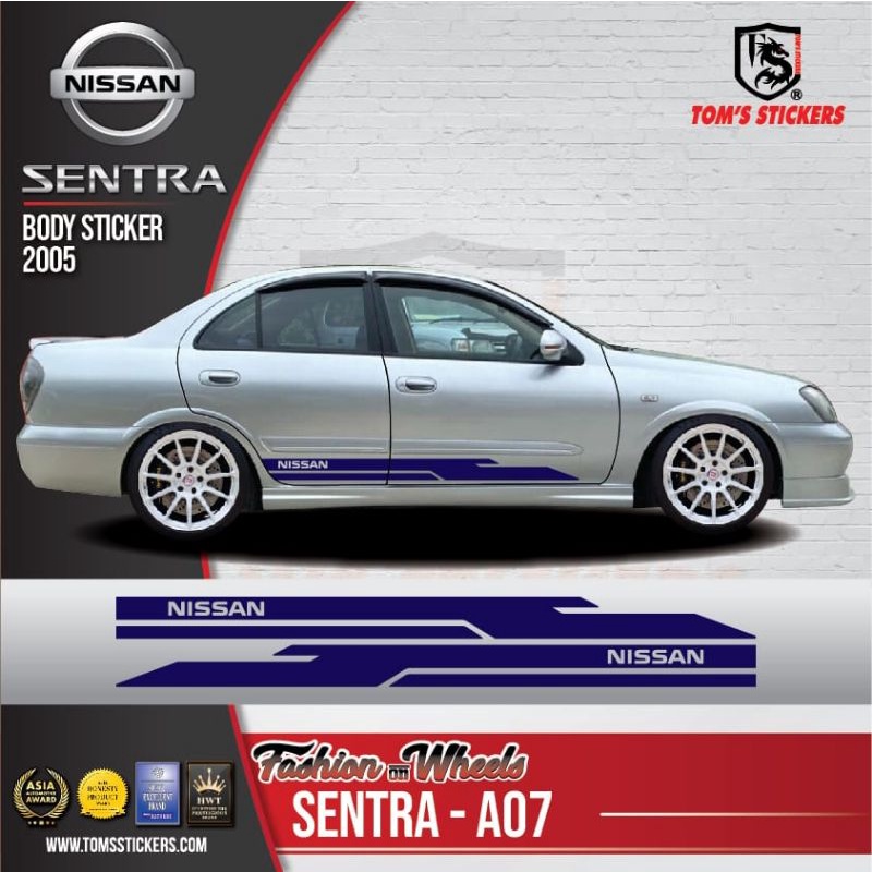 👍👍 NISSAN SENTRA CAR BODY STICKER SET SENTRA - A07 | Shopee Malaysia