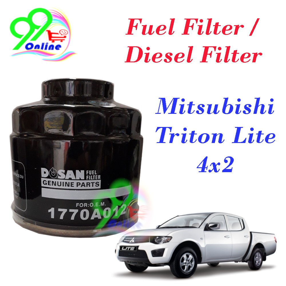 Mitsubishi Triton Lite 4x2 Fuel Filter / Diesel Filter | Shopee Malaysia