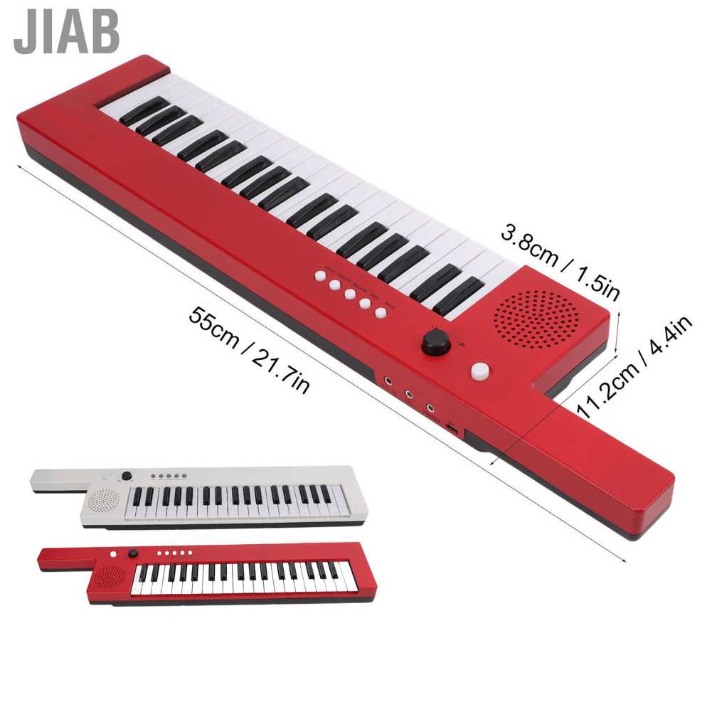 Jiab 37 Key Keyboard Piano Portable Guitar Electronic Organ Mini Keytar ...
