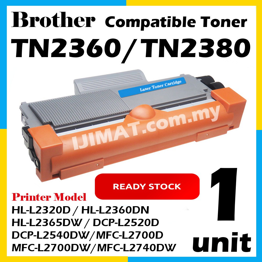 TN-2380 TN2380 TN-2360 TN2360 Compatible To Brother HL L2320D L2360DN ...