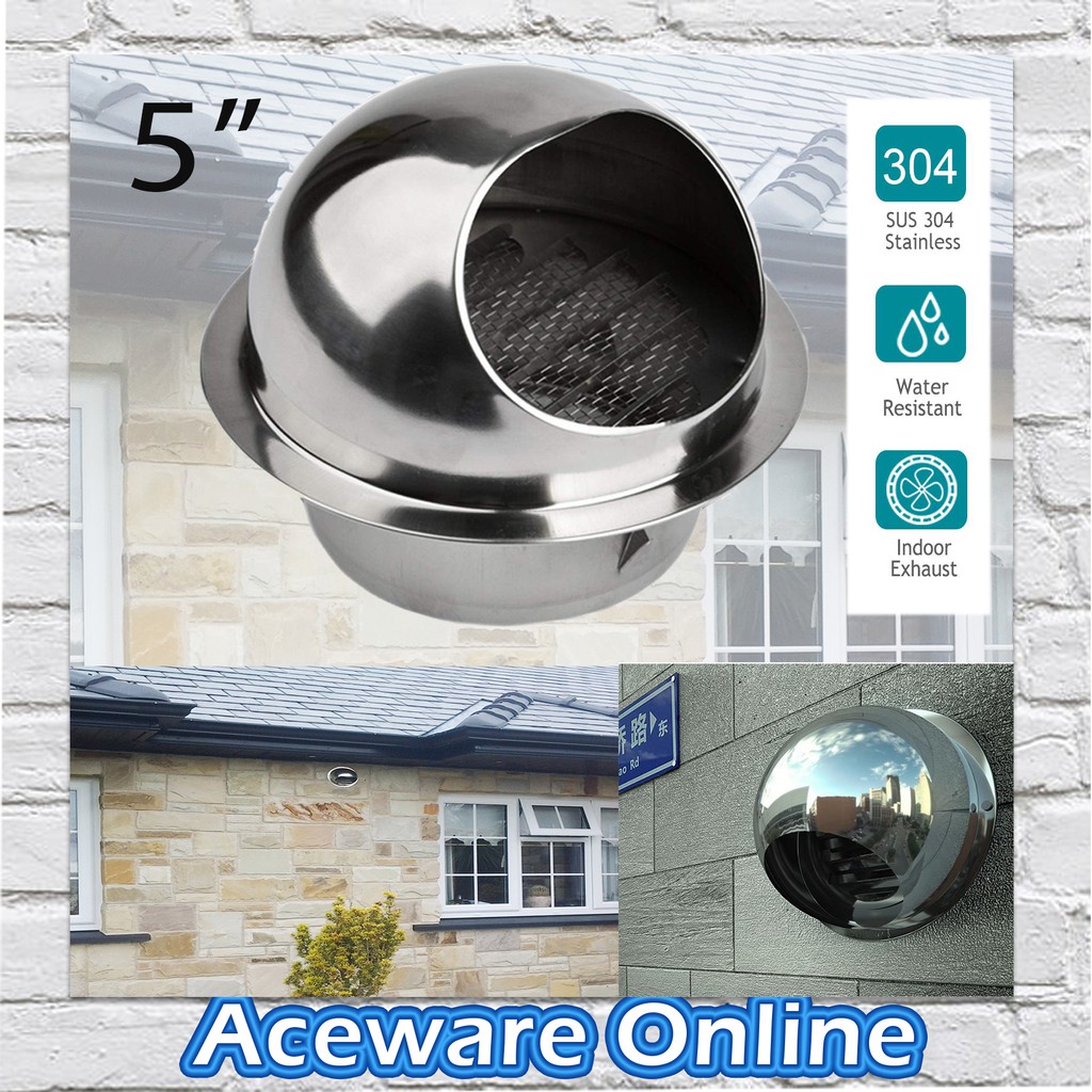 5” STAINLESS STEEL DUCTING CAP | Shopee Malaysia