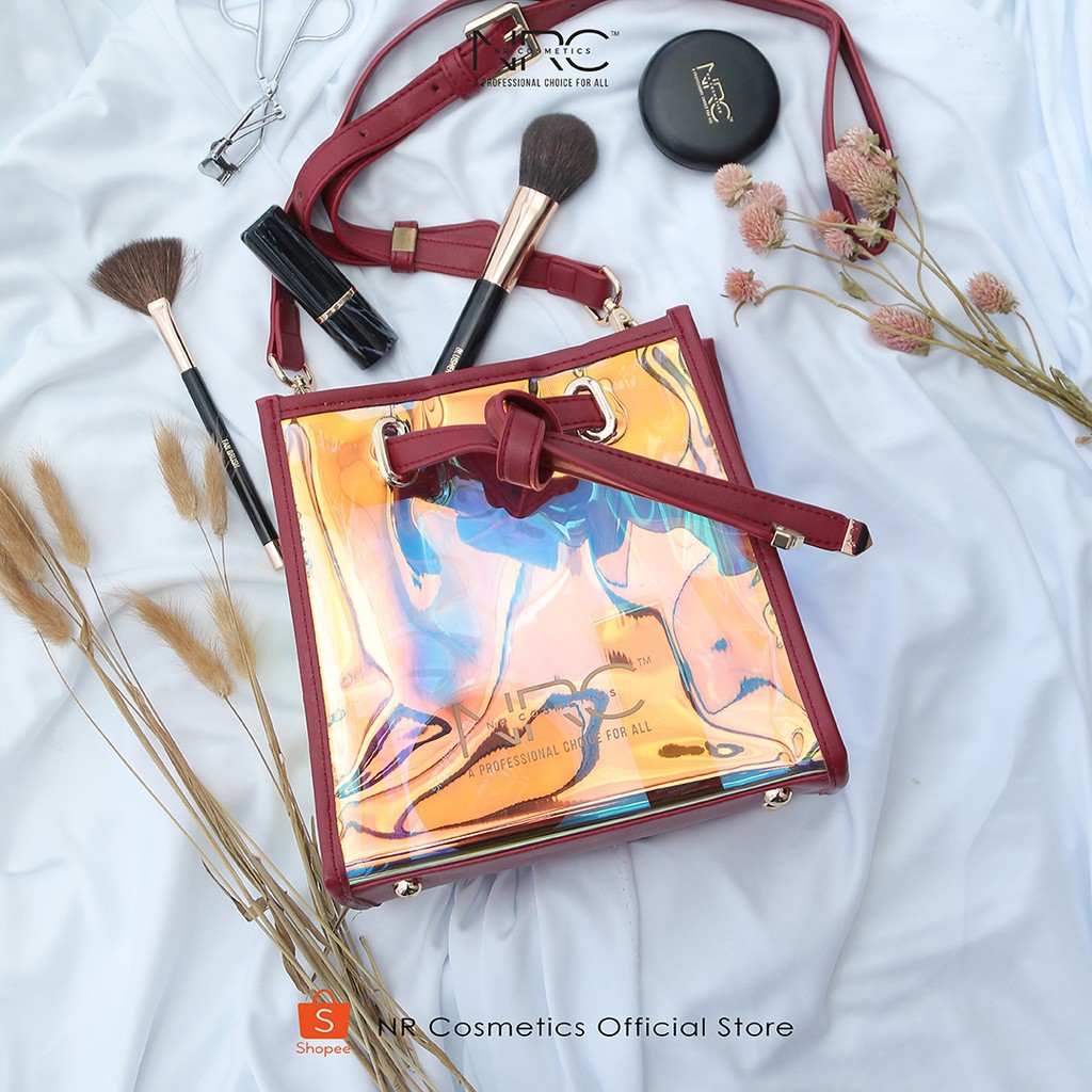 Exclusive NRC Handbag (transparent holographic sling bag) | Shopee Malaysia