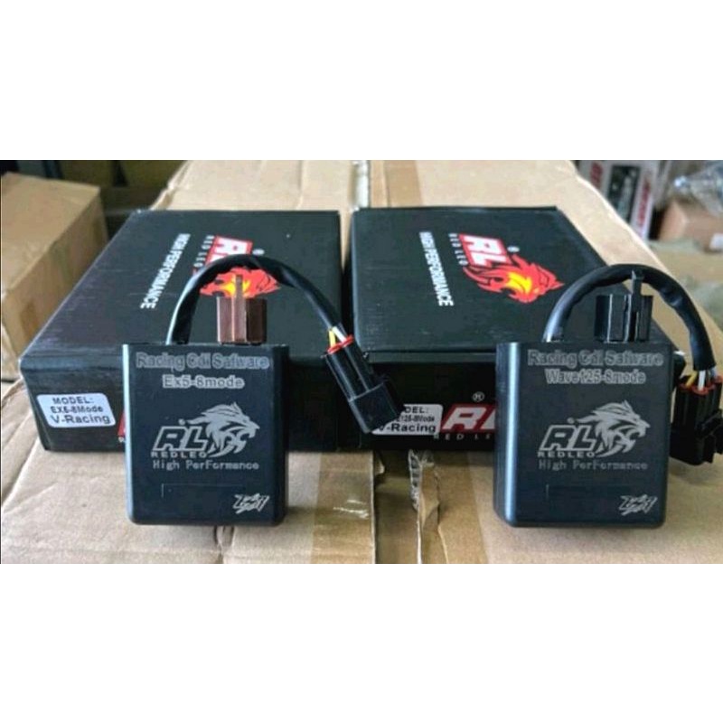 RED LEO ADJUSTABLE CDI IGNITION Wave125 125X EX5 & EX5 Dream 8 Mode ...