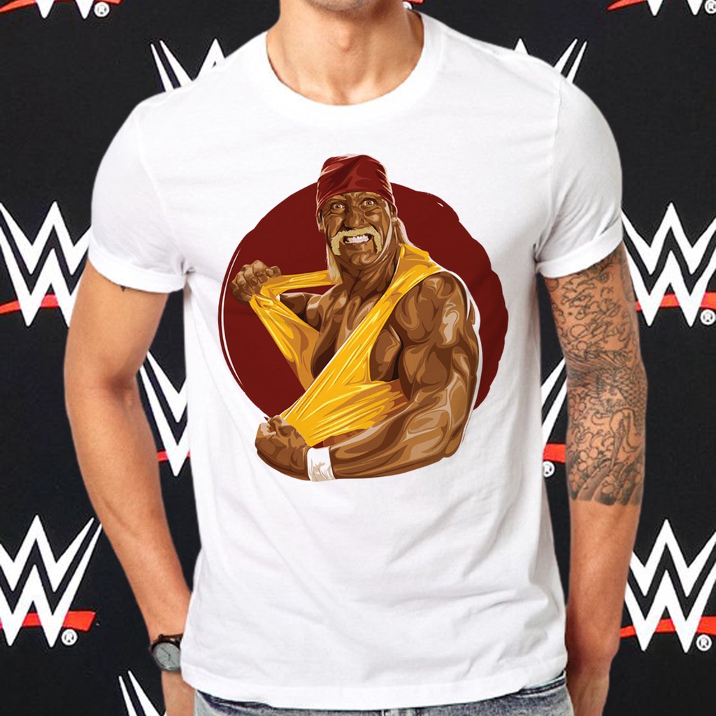 🔥PROMOSI HEBAT🔥 HULK HOGAN T SHIRT VIRAL MEN CLOTHES BAJU LELAKI ...