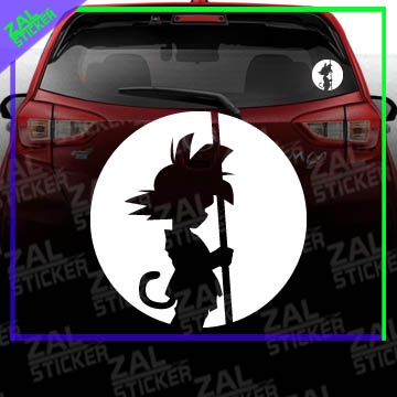 * CAR STICKER GOKU KID DRAGON BALL JDM MYVI AXIA ALZA BEZZA SAGA EXORA ...