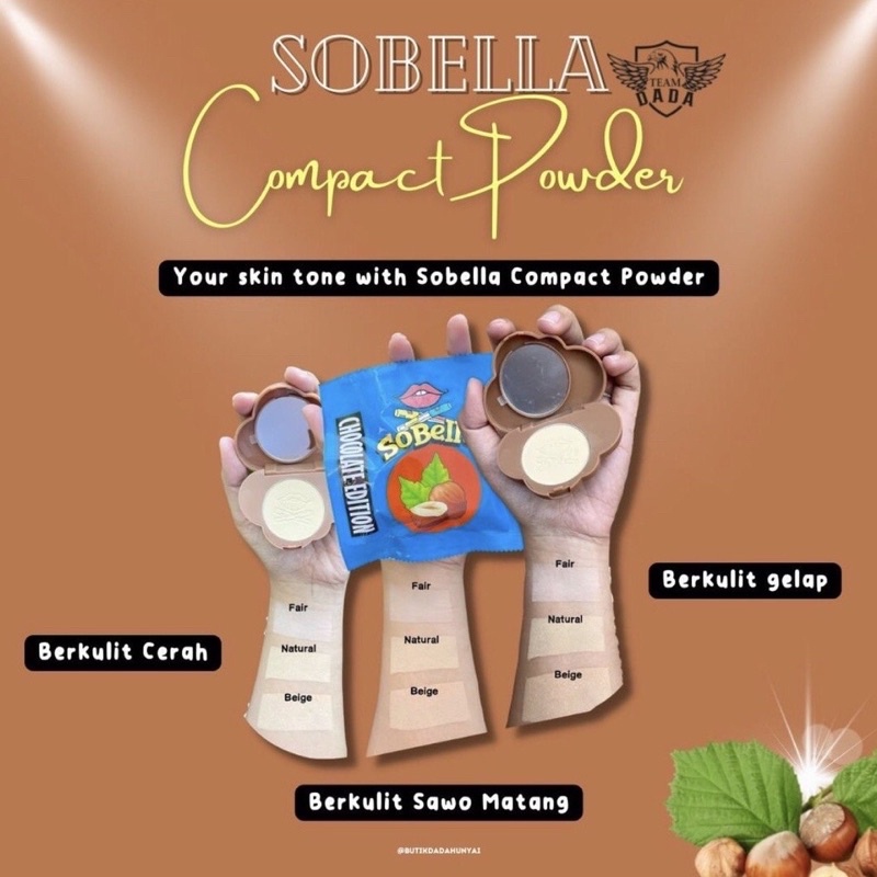 SOBELLA MINI COMPACT POWDER | SOBELLA COCOA SHADING STICK ORIGINAL 💯 HQ ...