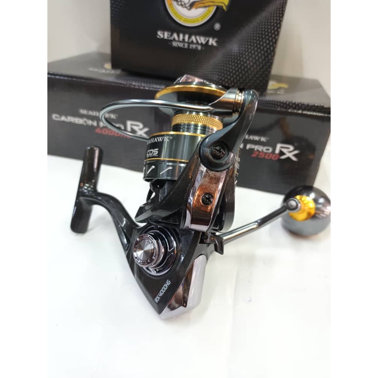 SEAHAWK CARBON PRO RX SPINNING REEL | Shopee Malaysia