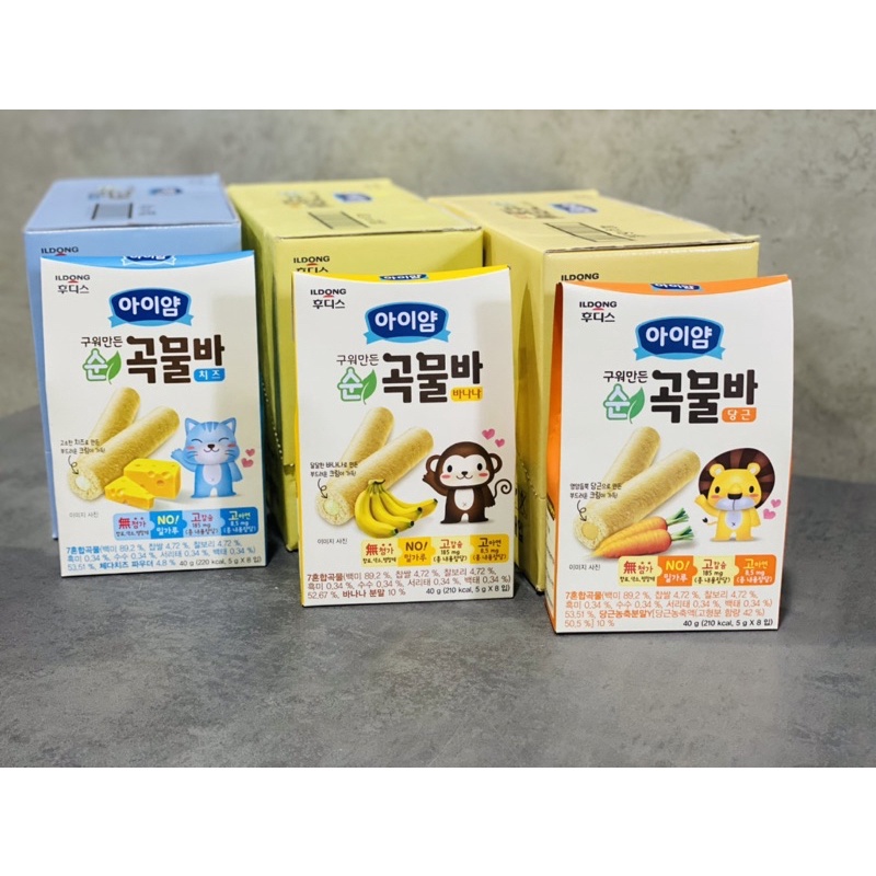 Ildong Korean Organic Cereal Rolls | Shopee Malaysia