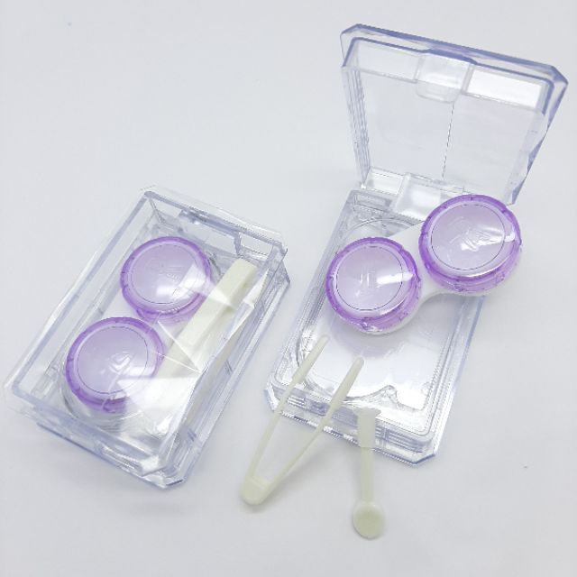 Travel Kit Transparent Casing Contact Lens Case 3 in 1 MC-506 Bekas ...
