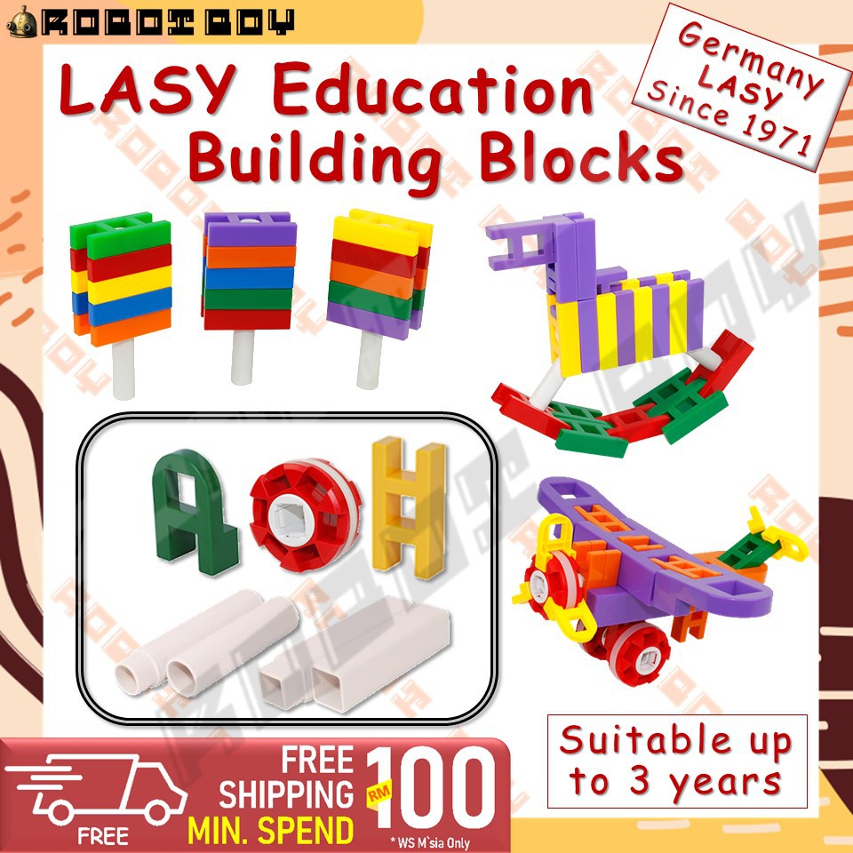 🔥Ready Stock🔥HB LASY Building Block, Germany Creative Block, STEM ...